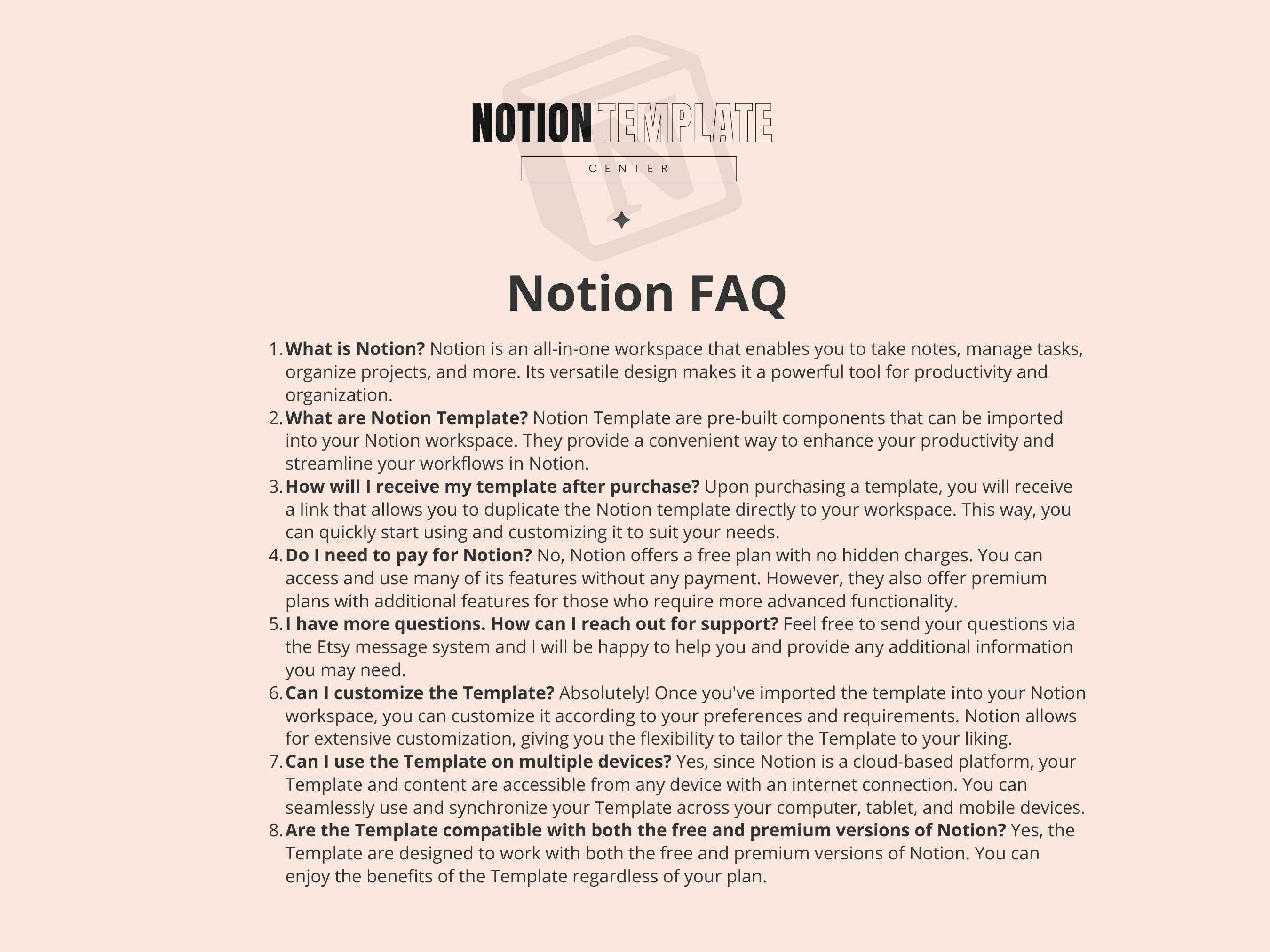 Notion Template Social Media Planner, Notion Content Calendar , Content Planner for Influencers ...