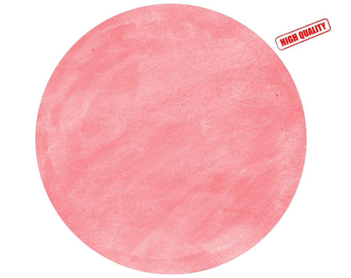 Watercolor Circle Clipart, Unique Circle Clipart PNG, Cute Circle ...