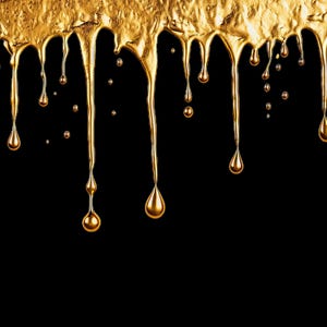 Gold Drip Clipart, Unique Gold Paint Splash, Gold Dripping Overlay ...
