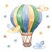 Air Transport Clipart Set, Watercolor Air Transport Png, Unique ...