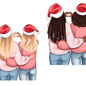 Christmas Friends Clipart, Unique Friends Png, Christmas Soulmate ...