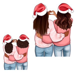 Christmas Friends Clipart, Unique Friends Png, Christmas Soulmate ...