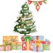 Watercolor Christmas Clipart, Unique Christmas Decor Png, Cute Holiday ...