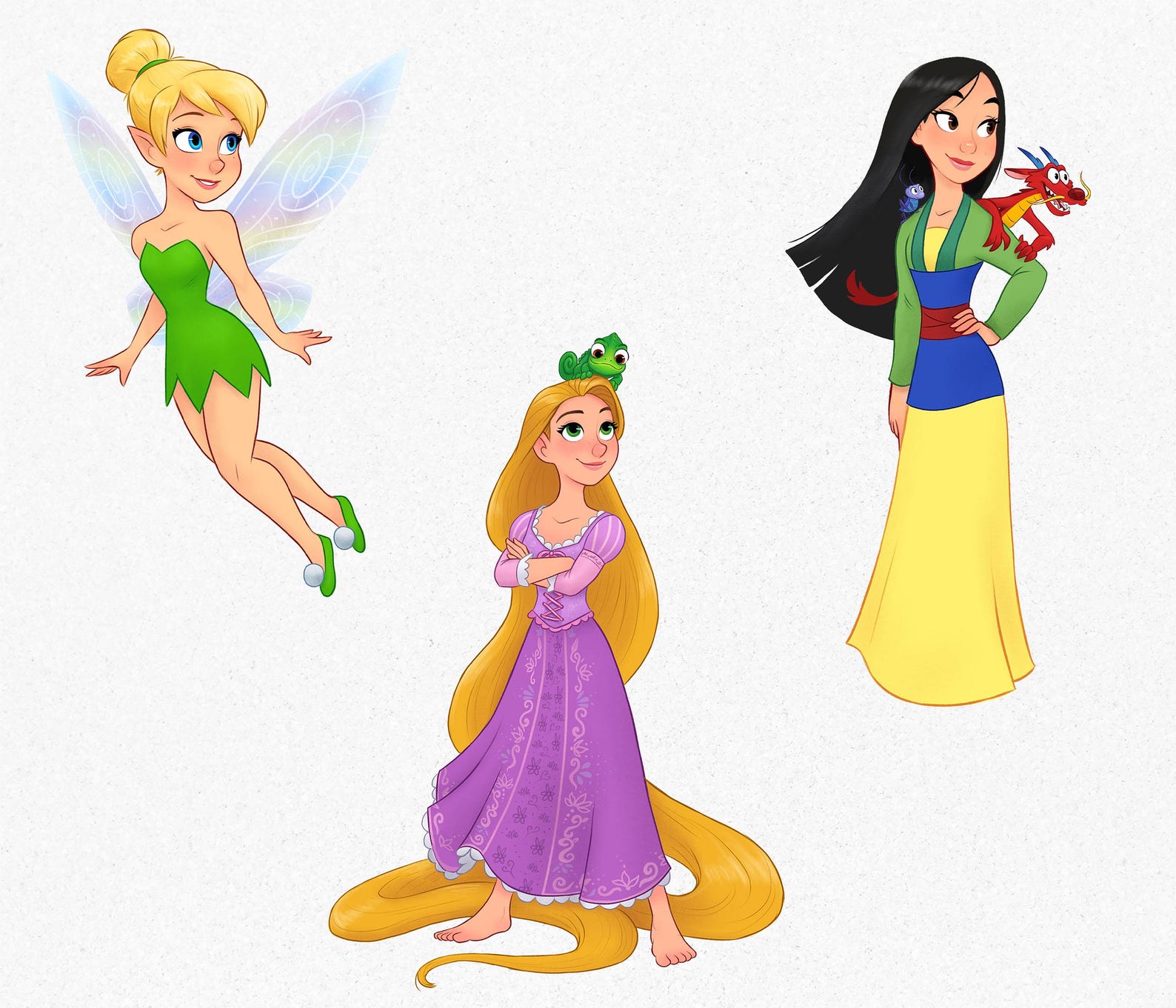 Princess Clipart Bundle, Best Friends Princess Clipart, Birthday ...