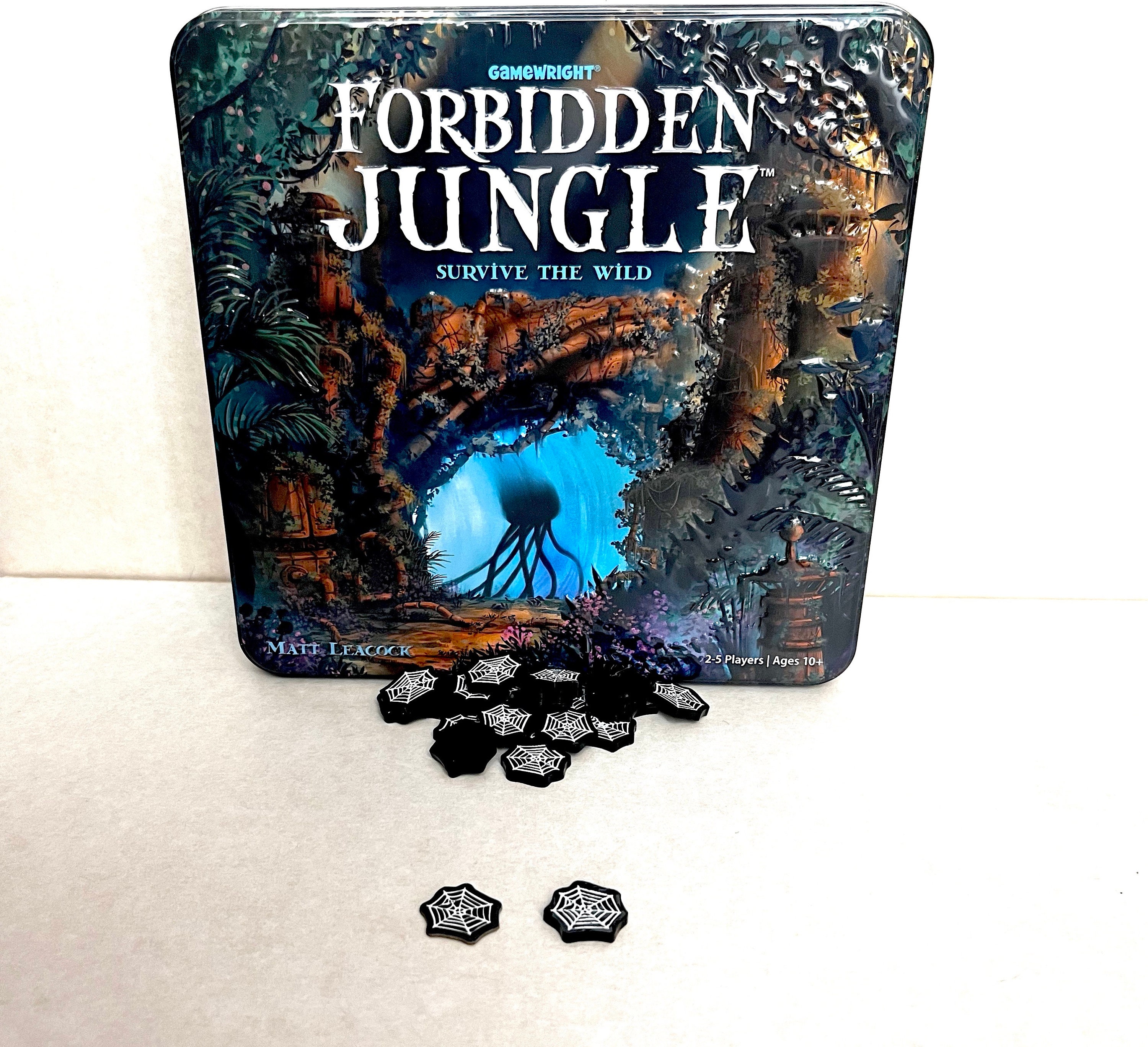 Forbidden Jungle Game Web Tokens [laser Cut] - Etsy