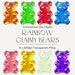 Gummy Bear Clipart, Transparent Png, Candy Graphics, Gummy Bear Candy ...
