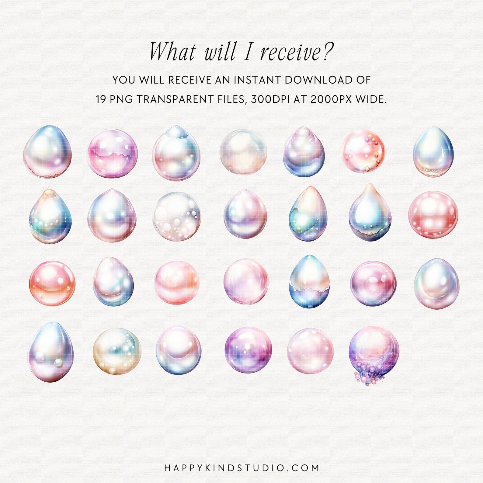 Watercolor Pearls Clipart, Pearl Clipart Bundle, Jewelry Clipart ...