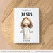 Cute Jesus Clipart, Christian Easter Png, Watercolor Jesus, Kids ...