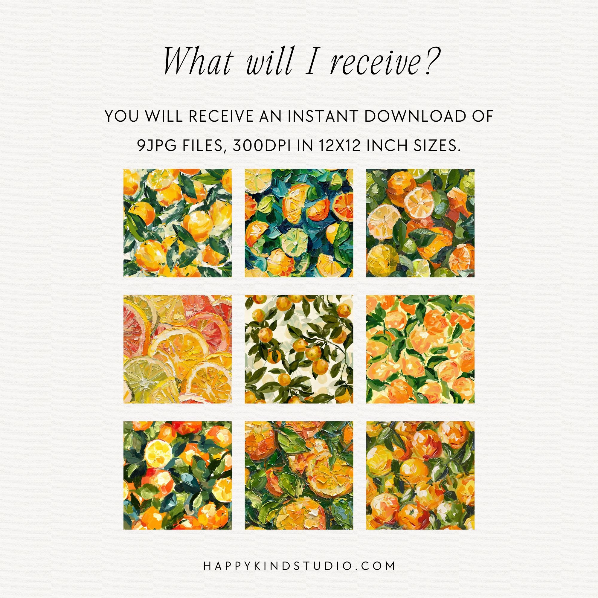 3d Citrus Seamless Pattern, Summer Scrapbook Paper, Junk Journal ...