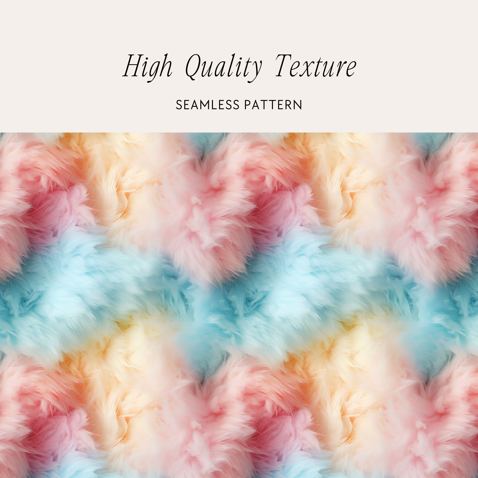 Fluffy Texture Seamless Pattern, Plush Pattern Clipart, Soft Toy ...