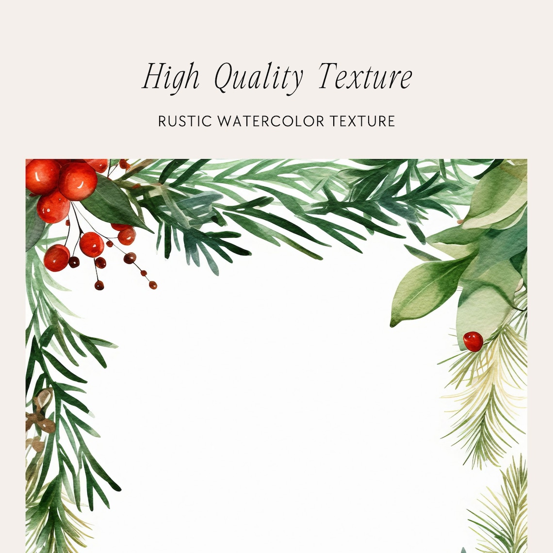 Christmas Borders Clipart, Christmas Frames JPG, Christmas Invitation ...