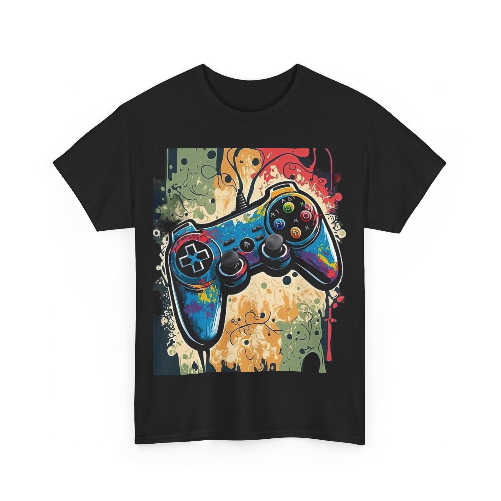 Retro Game Console Graphic T-shirt, Vintage Game Console Printed T ...