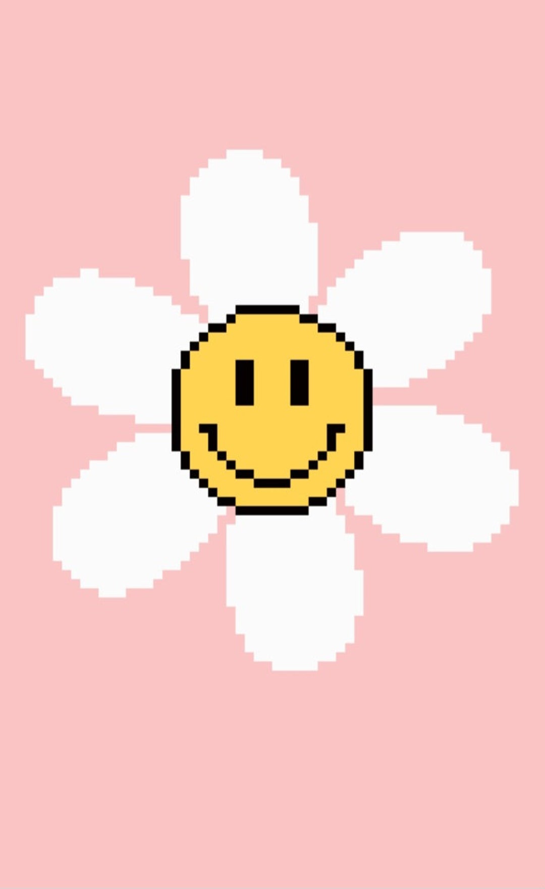 Smiley Face Flower - Etsy