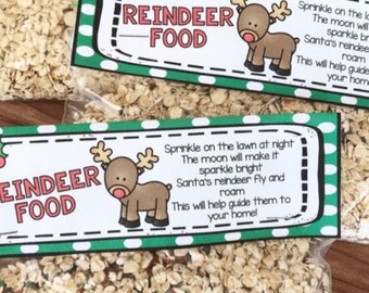 Magic Santa Key and Reindeer Food for Christmas Eve Box - Etsy