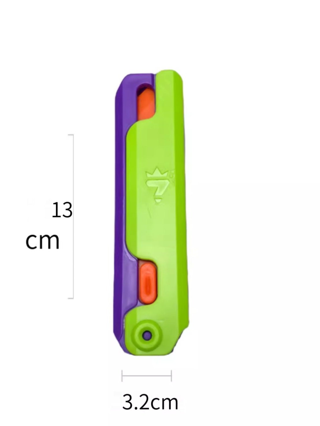 Mini 3D Printed Turnip Knife Gravity Cub Jumping Toy - Etsy