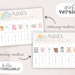 Morning + Evening Routine Flip Chart, Preschool Editable Visual ...