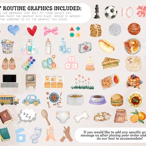 Morning + Evening Routine Flip Chart, Preschool Editable Visual ...