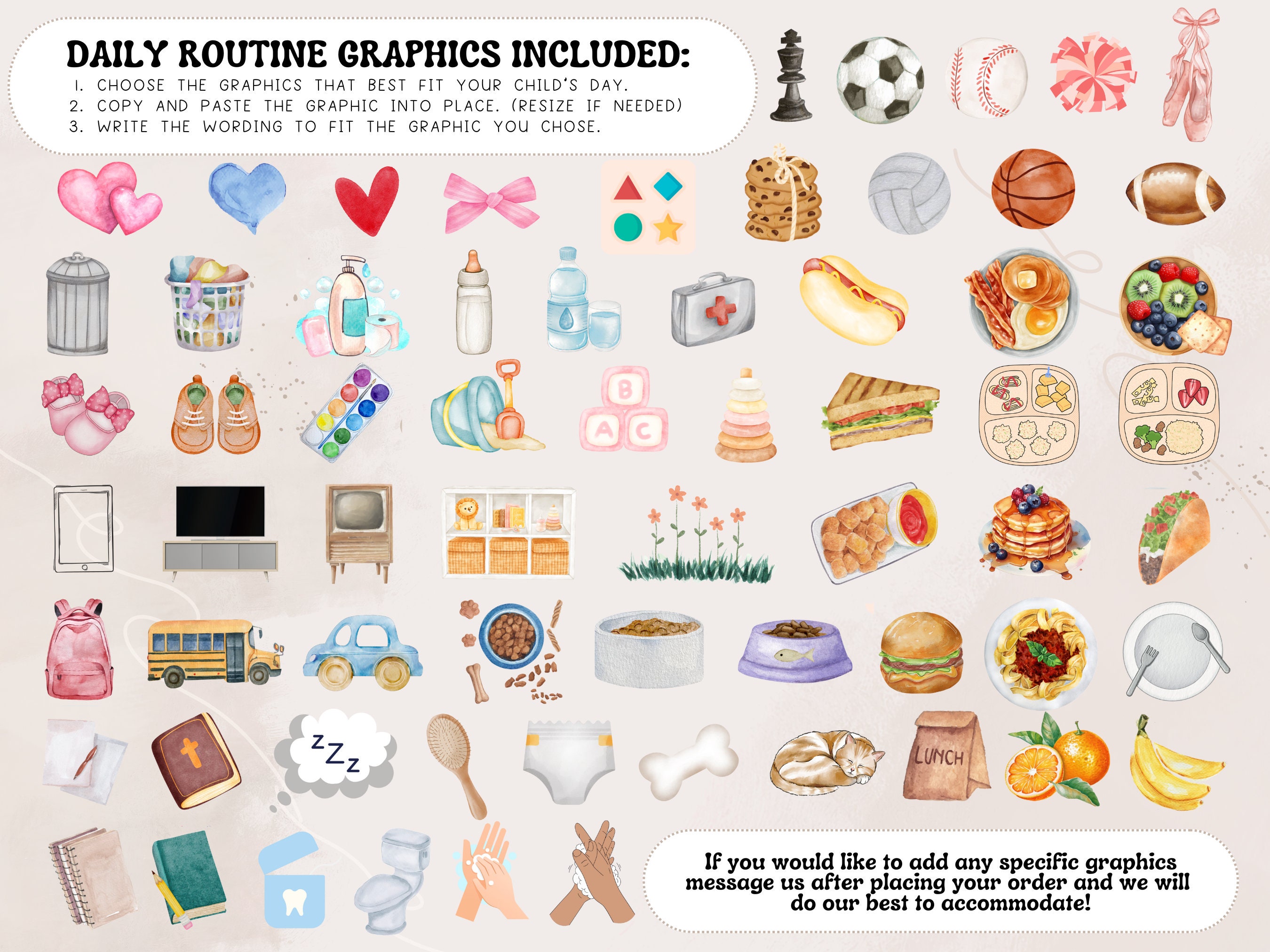 Morning + Evening Routine Flip Chart, Preschool Editable Visual ...