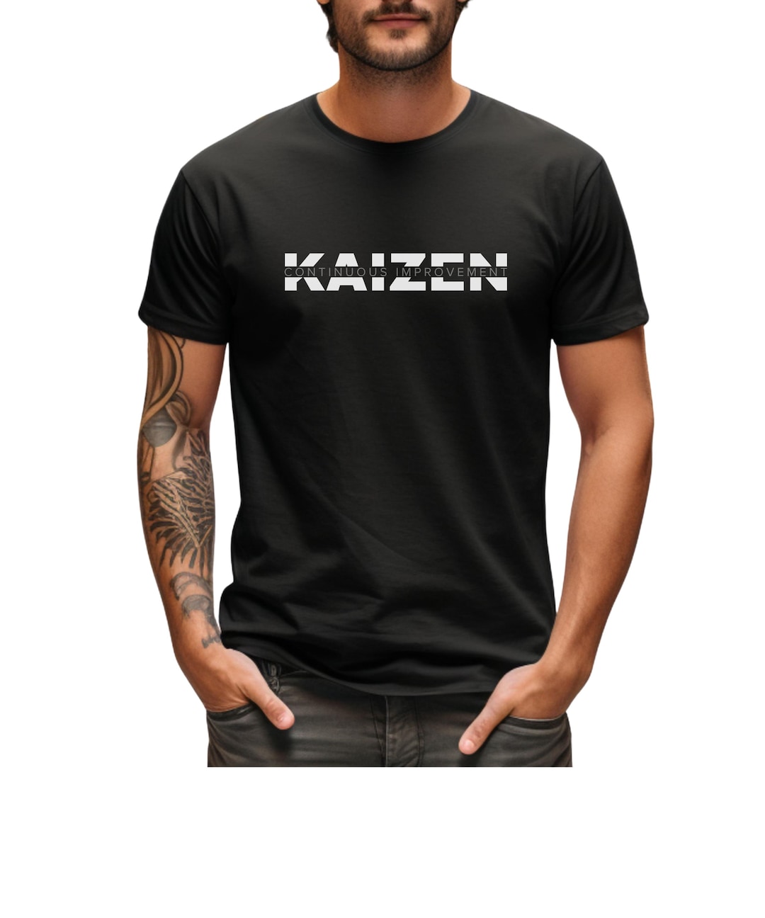 Kaizen T-shirt, Continuous Improvement Tee, Motivational Growth Mindset ...
