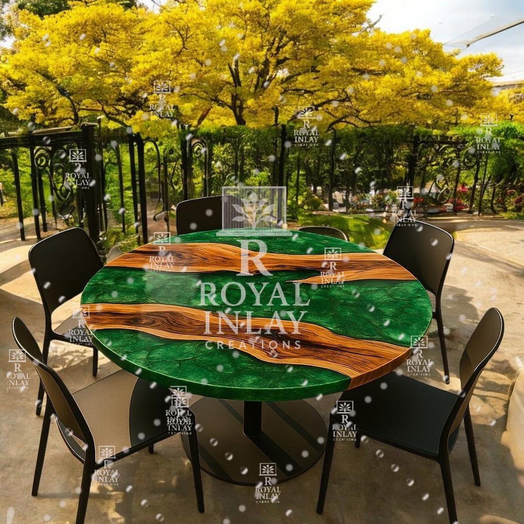 Resin Table Top, Epoxy River Table, Wooden Epoxy Furniture, Custom ...