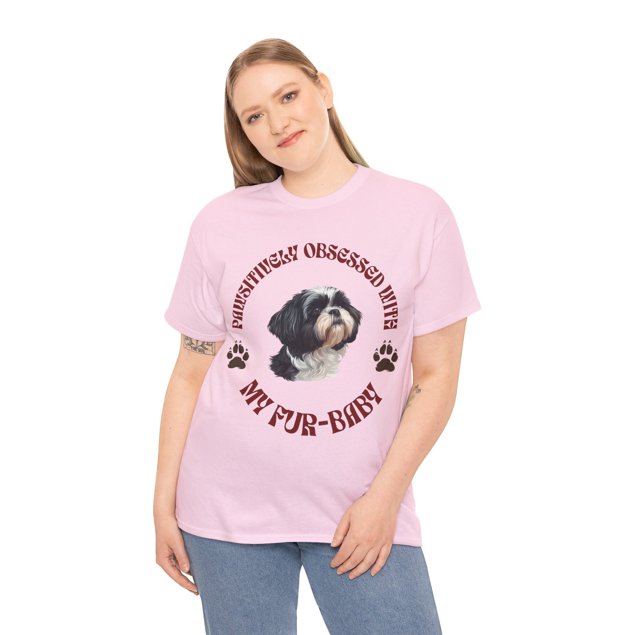 Pawsitively Obsessed With My Fur Baby Ideal Gift for Any Shih Tzu Dad ...