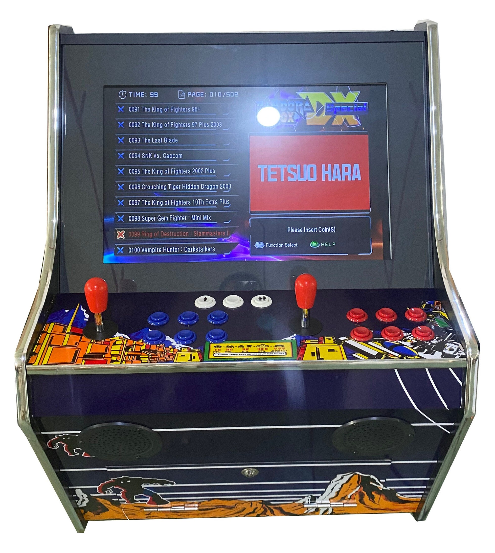 G-09 Space Invaders Retro Arcade Cabinet TV Video Game Machine 19" LCD ...
