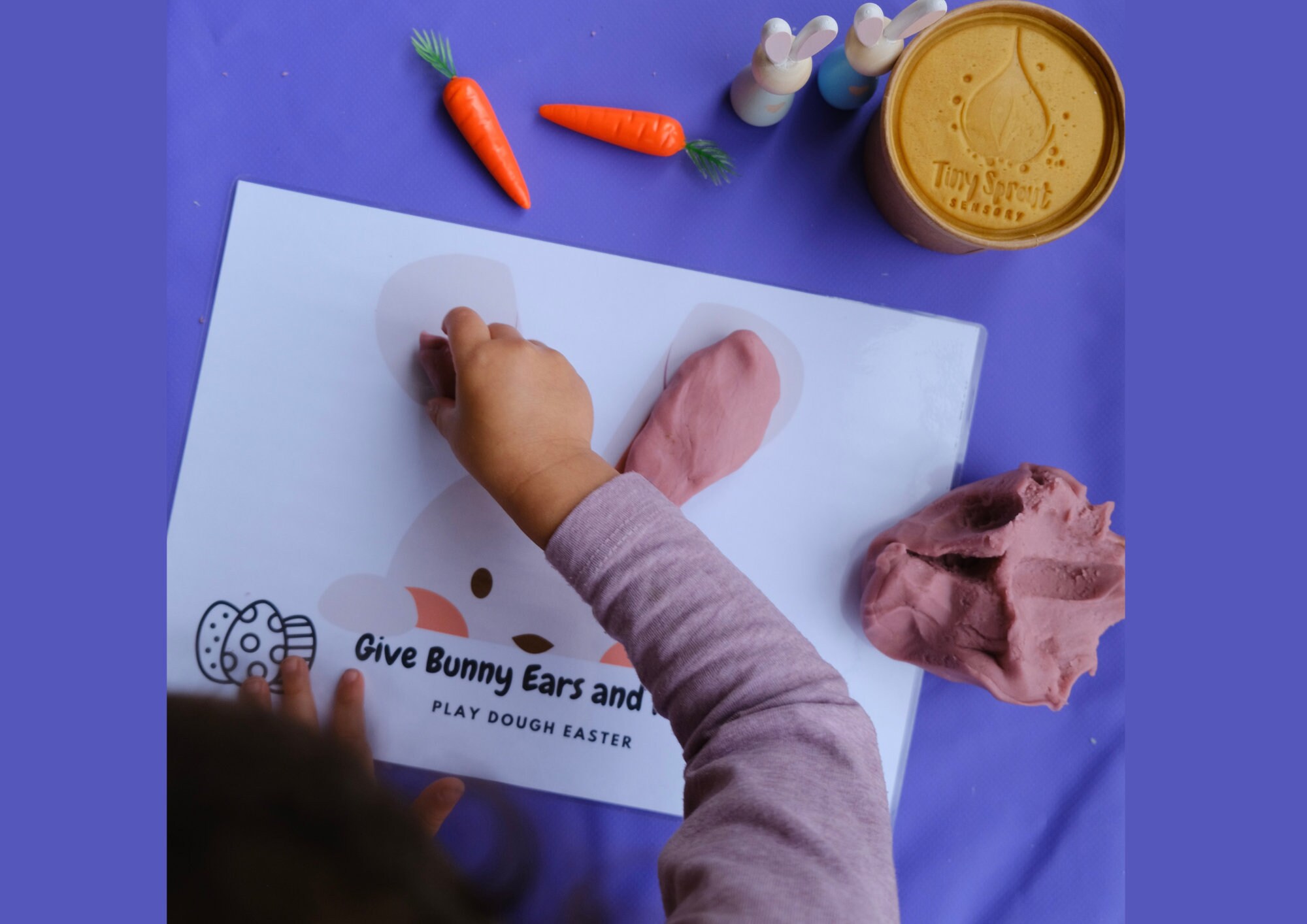 Easter Play Dough Mats Bundle Printable Play Mats, Children Activity ...