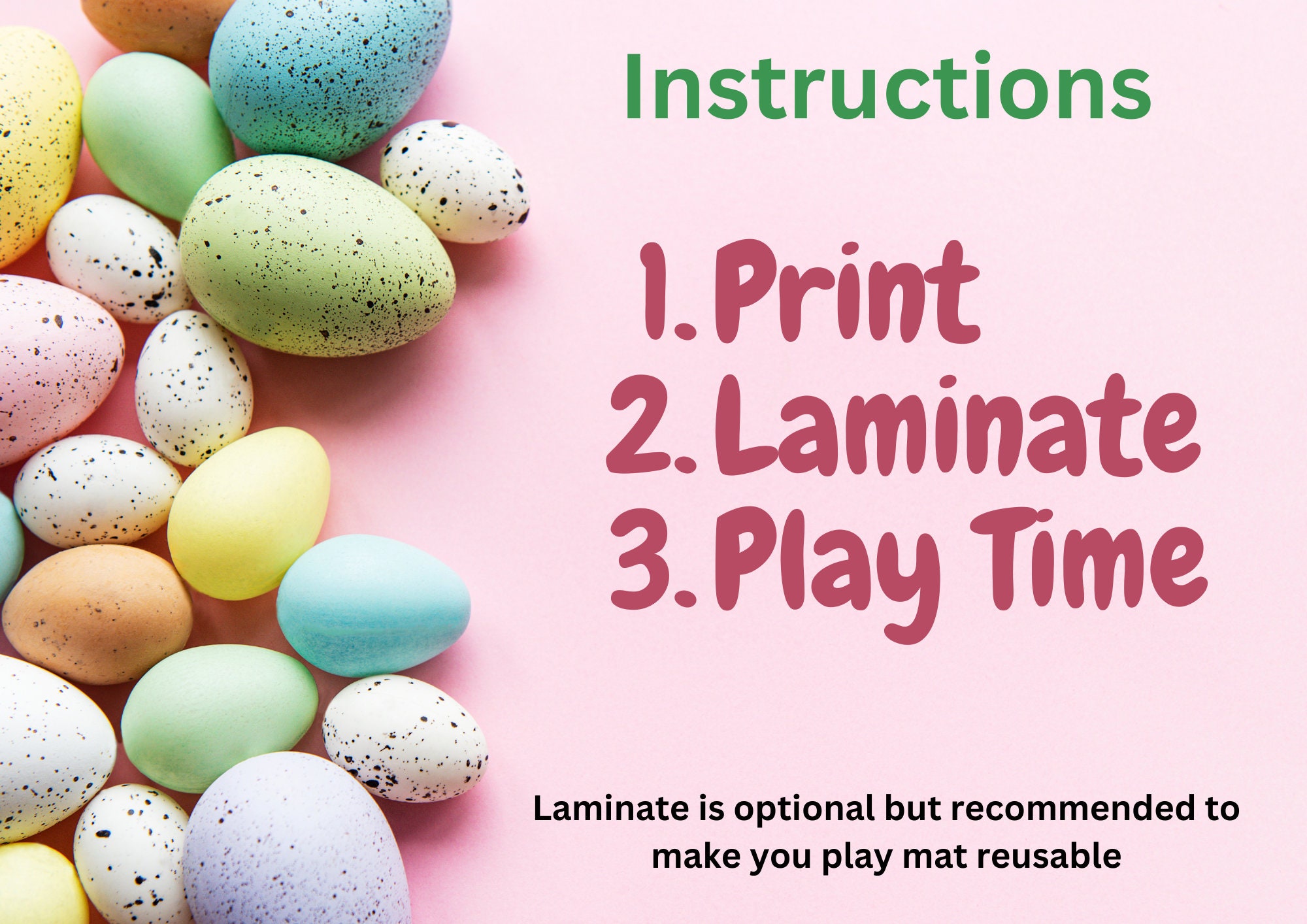 Easter Play Dough Mats Bundle Printable Play Mats, Children Activity ...