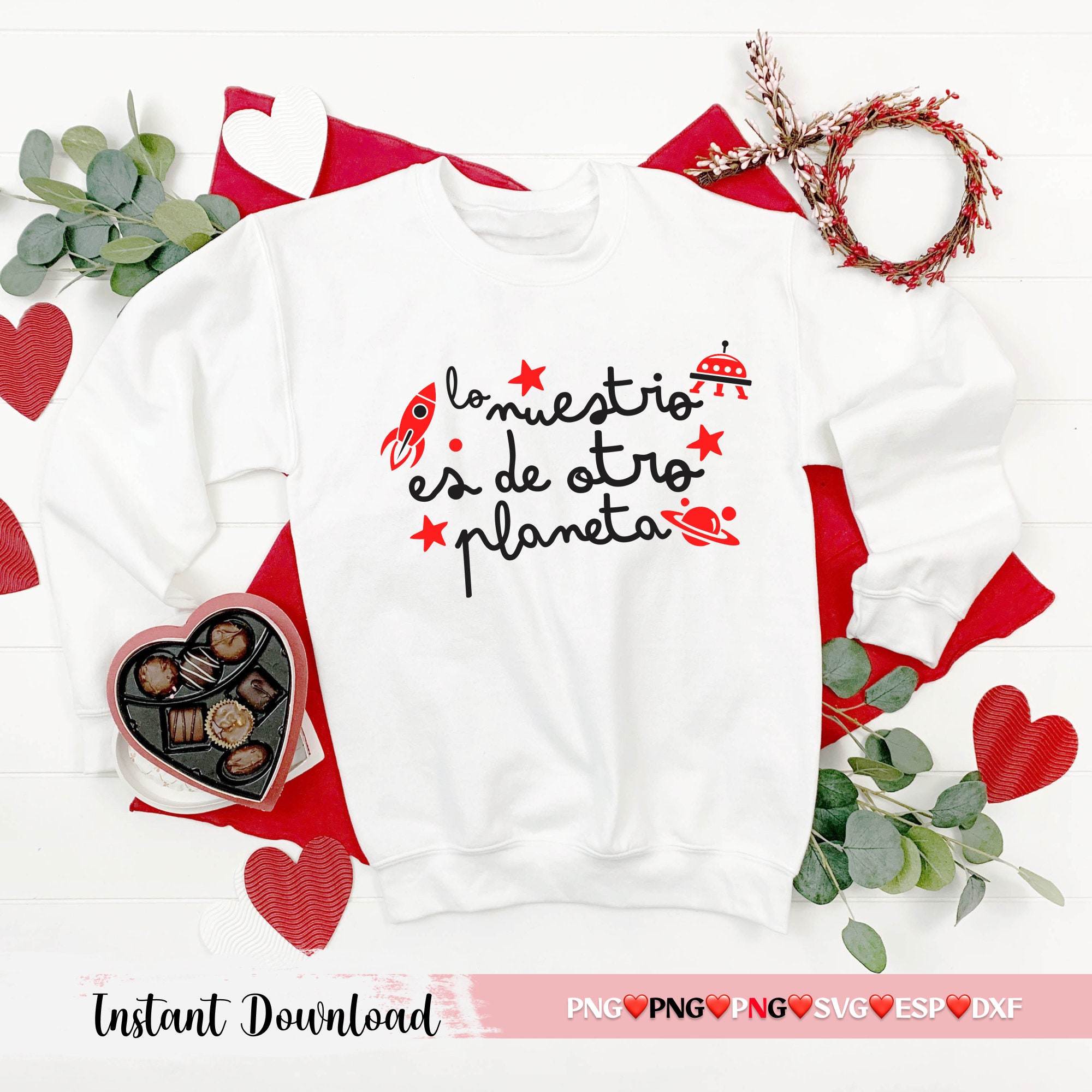 San Valentine SVG Bundle, Spanish SVG Bundle, San Valentin PNG, Happy ...