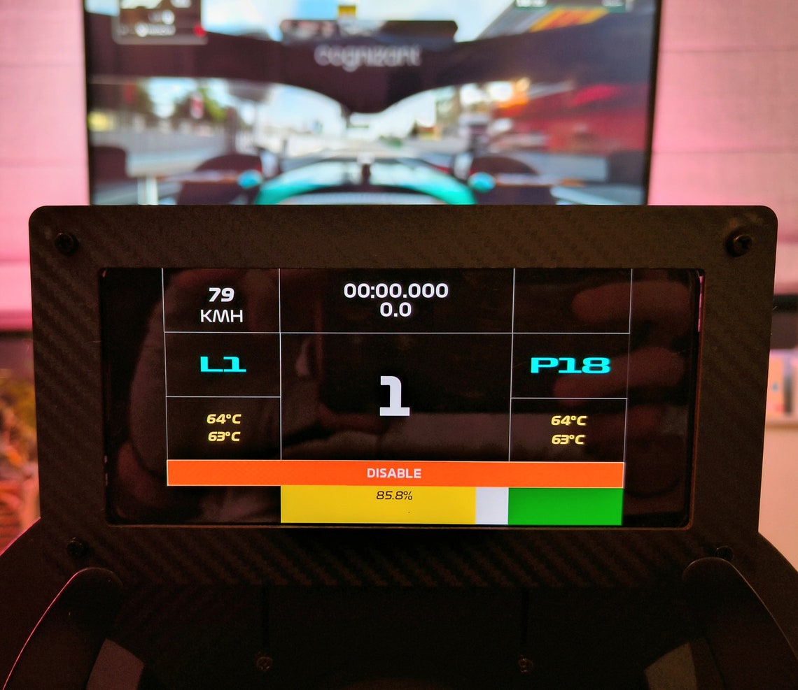 Sim Racing Dashboard for Thrustmaster TX Base digital - Etsy Canada