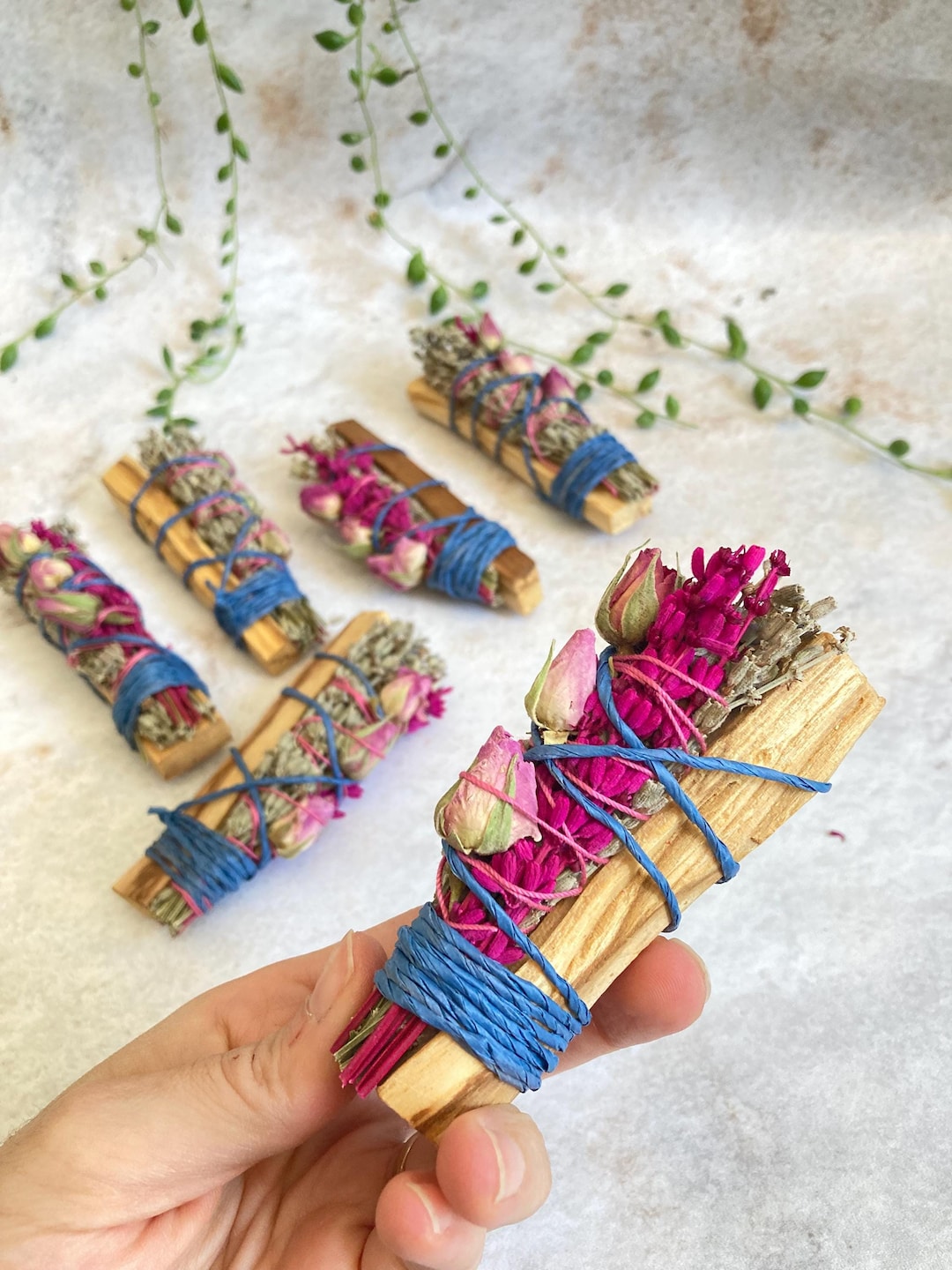 Lavender Smudge Stick With Palo Santo, Smudging, Spiritual Cleansing ...