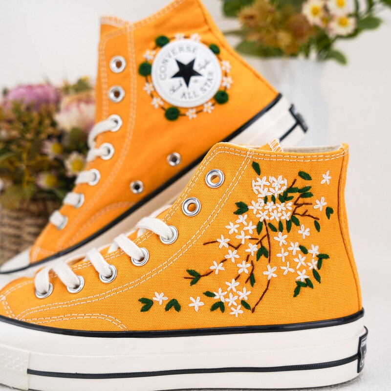 Converse Flower - Etsy