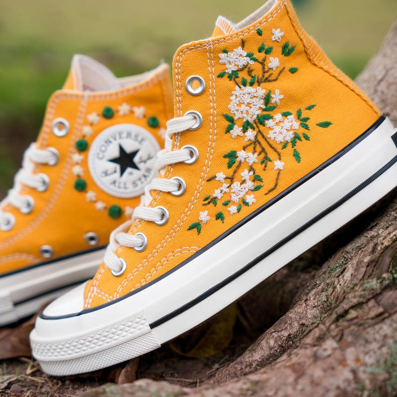 Converse Flower - Etsy