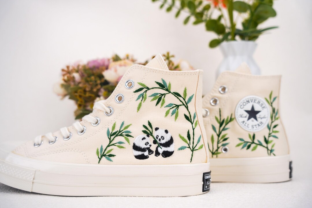 Custom Converse Chuck Taylor Embroidered,personalized Converse ...