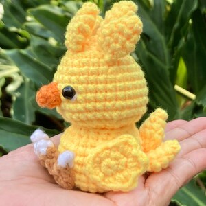 Chocobo Chick Final Fantasy Crochet Plush Amigurumi - Etsy