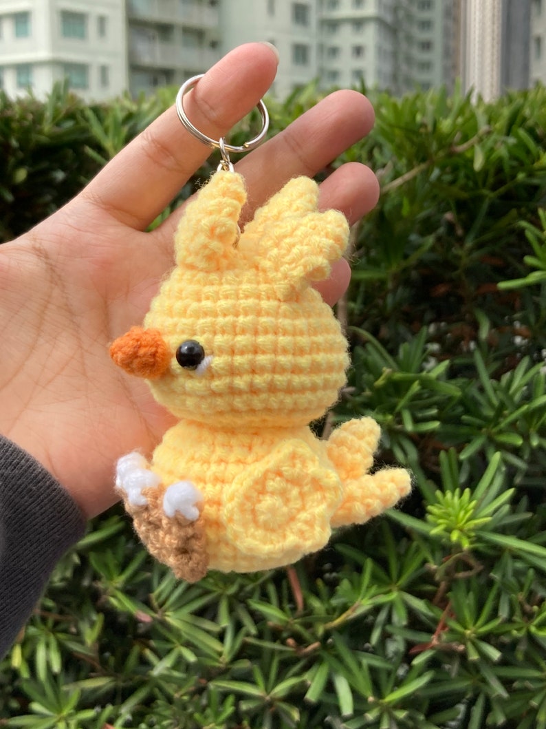 Chocobo Chick Final Fantasy Crochet Plush Amigurumi - Etsy