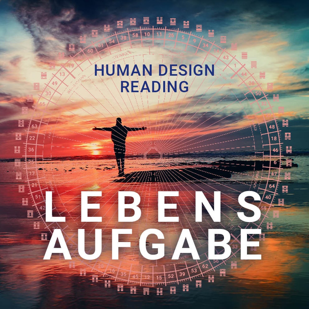 Digital Human Design Reading “your Life’s Work” - Etsy