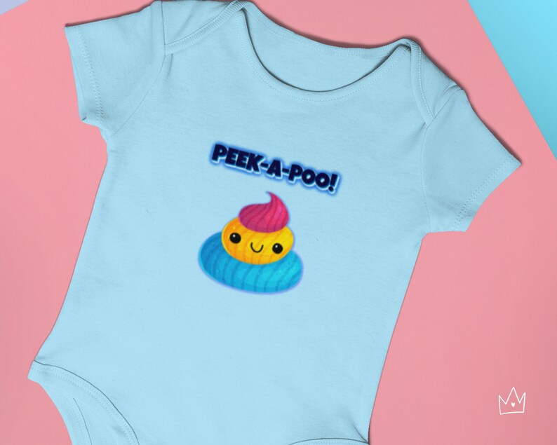Peek-a-poo Adorable Funny & Cute Poo Poop Poop-tastic Baby - Etsy