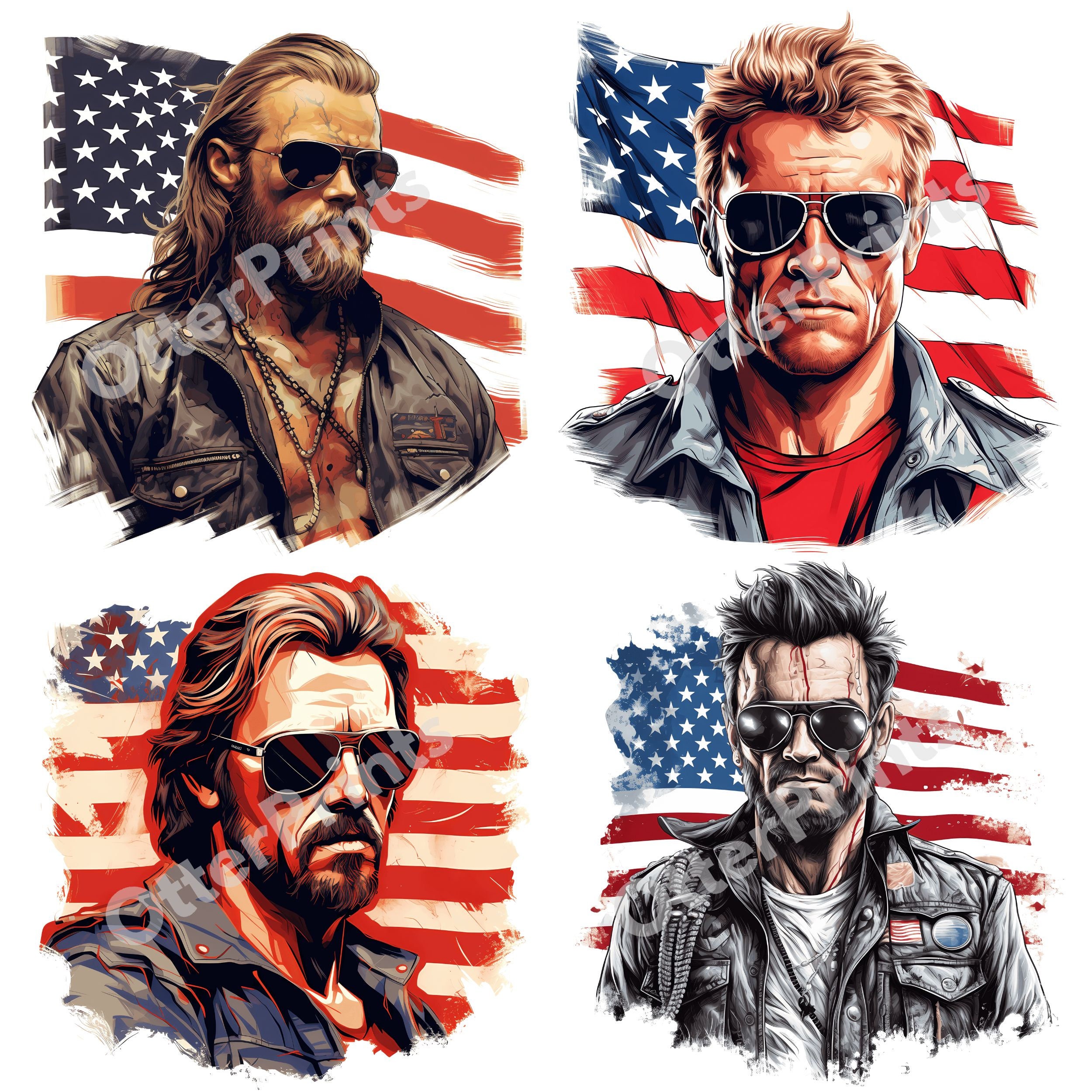 American Badass Clipart - 8 High Quality Transparent Pngs | American ...