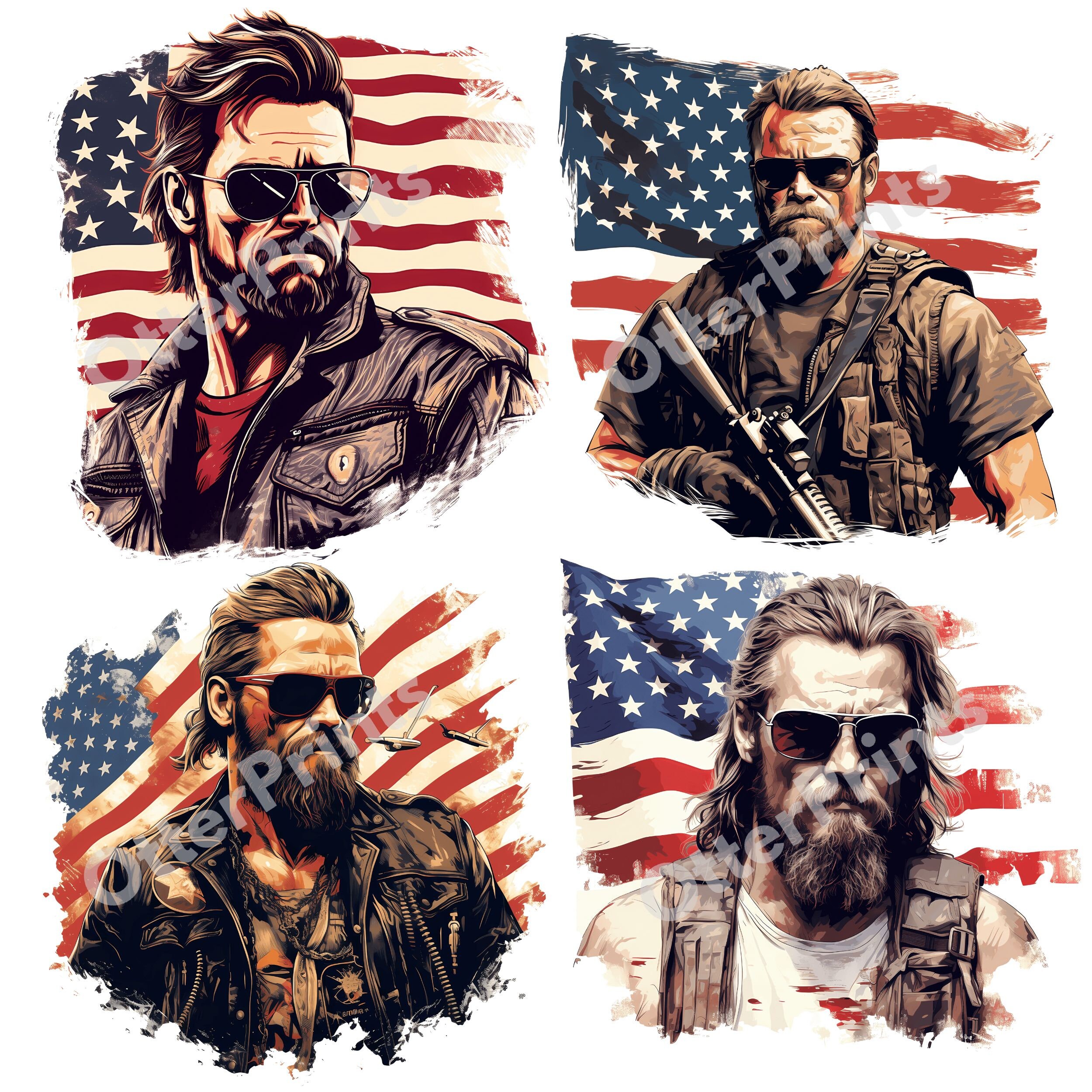 American Badass Clipart - 8 High Quality Transparent Pngs | American ...