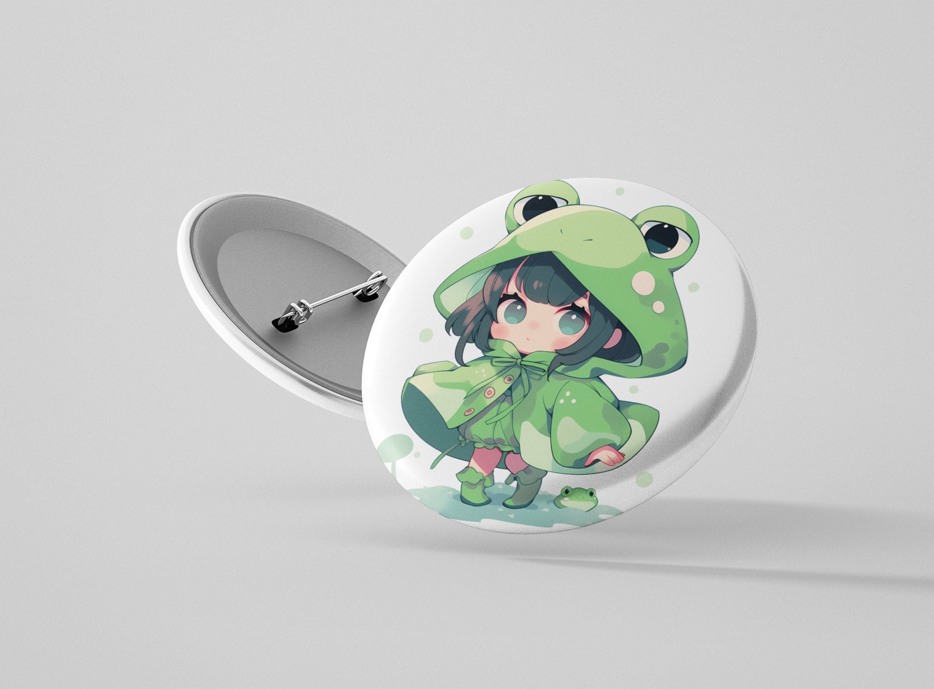 Chibi Frog Girl Clipart 10 High Quality Transparent Pngs - Etsy