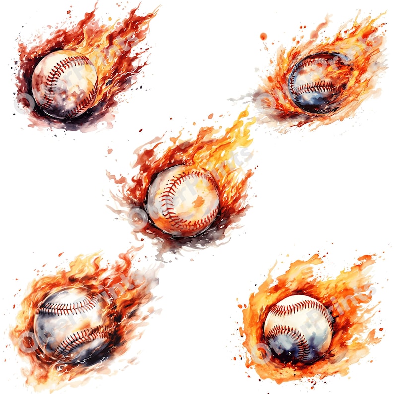 Baseball on Fire Clipart - 10 High Quality Transparent Pngs ...