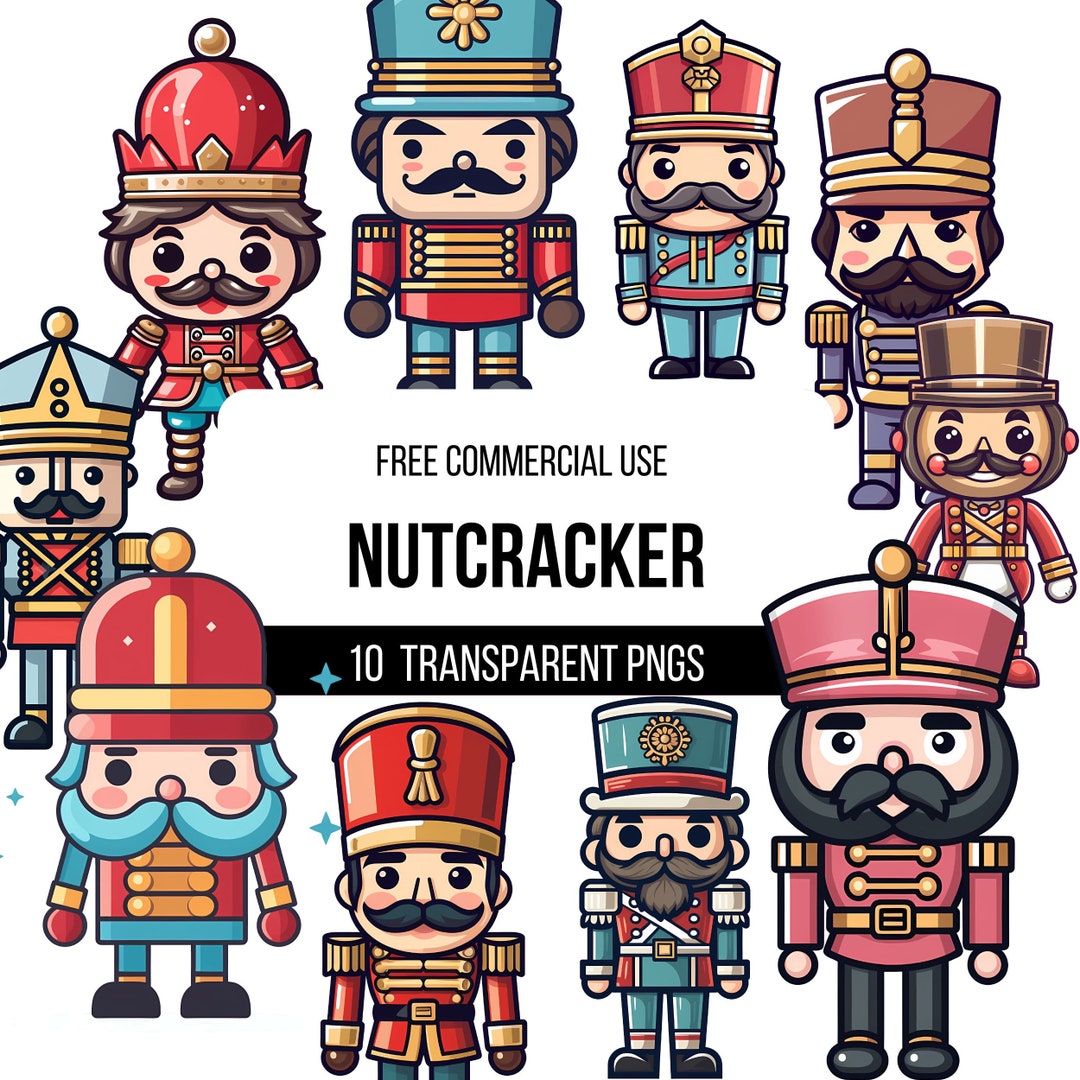 Nutcracker Clipart - 10 High Quality Cartoon Transparent Pngs ...