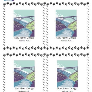 New River Gorge National Park Printables | Digital Download Coloring ...