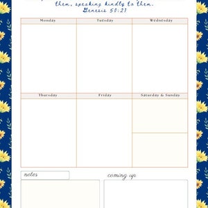 Sunflower 2024 Planner & Gratitude Journal | Meal, Party Planning ...
