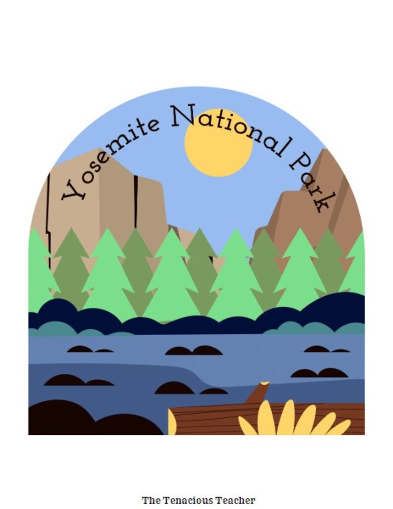 Yosemite Activity Pack | Coloring Pages, Animal Tracks (digital ...