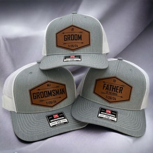 Custom Richardson 112 Groom Hat: Personalized Groomsmen Gift - Etsy