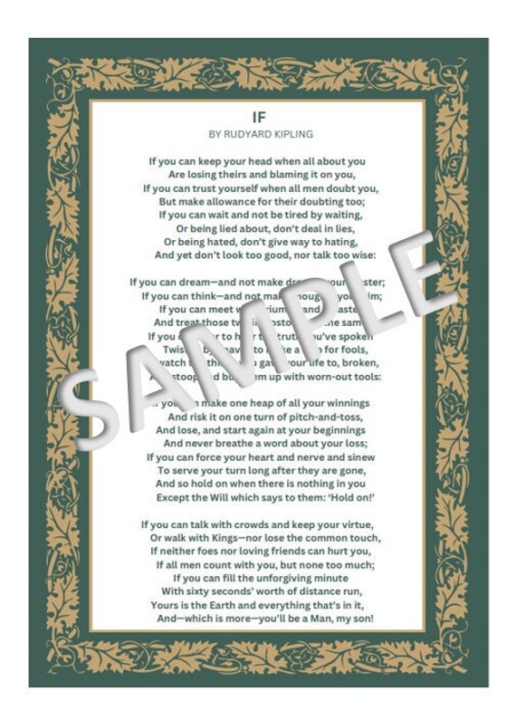 If Rudyard Kipling Pdf Top Sellers | emergencydentistry.com