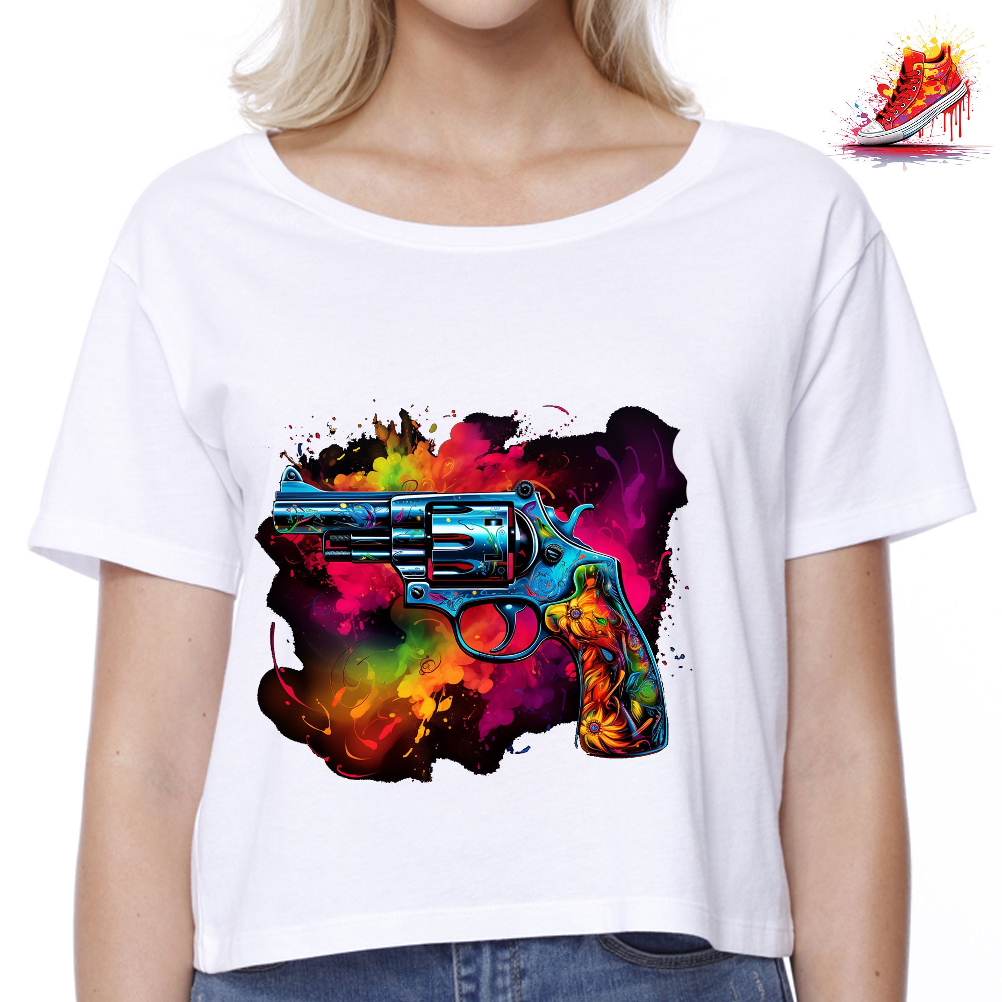 Pistol Gun Clipart Bundle, Dripping Gun, Ak V PNG, Gun PNG, Military ...