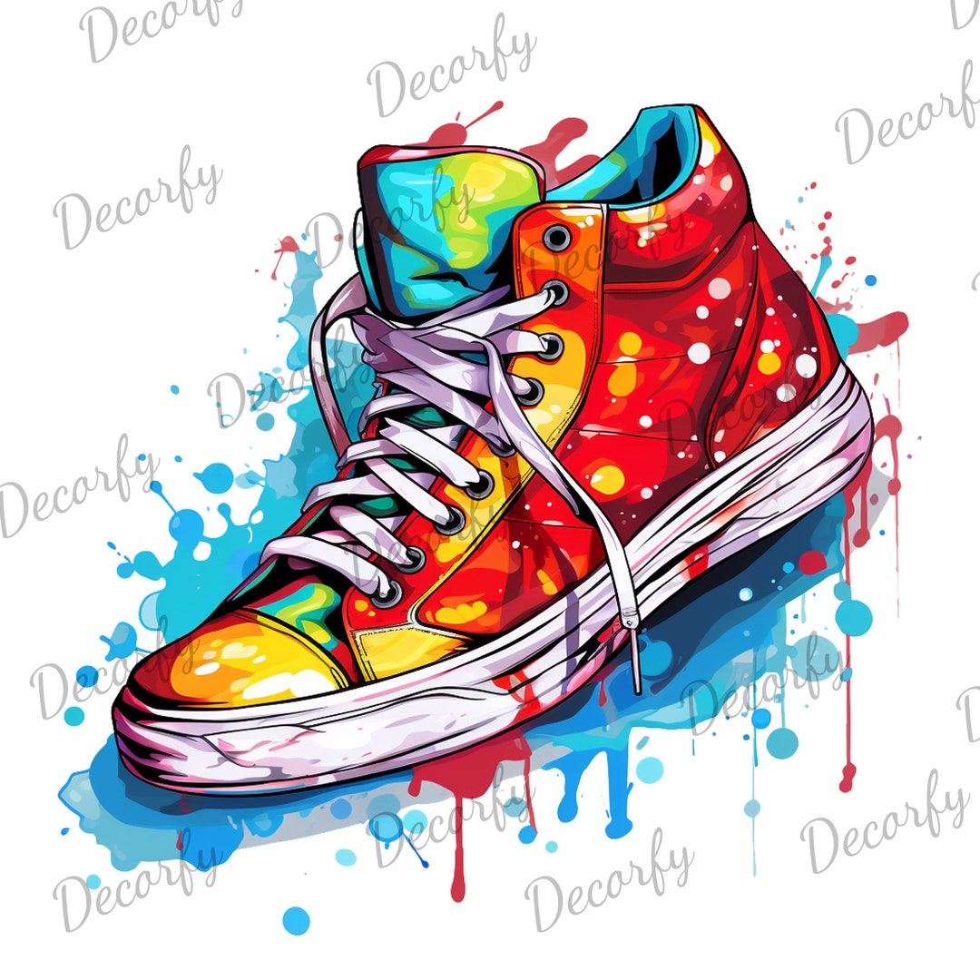 Sneakers Dripping Png, Sneaker Shirt Design, Girl Shoe Png, Sneakers ...